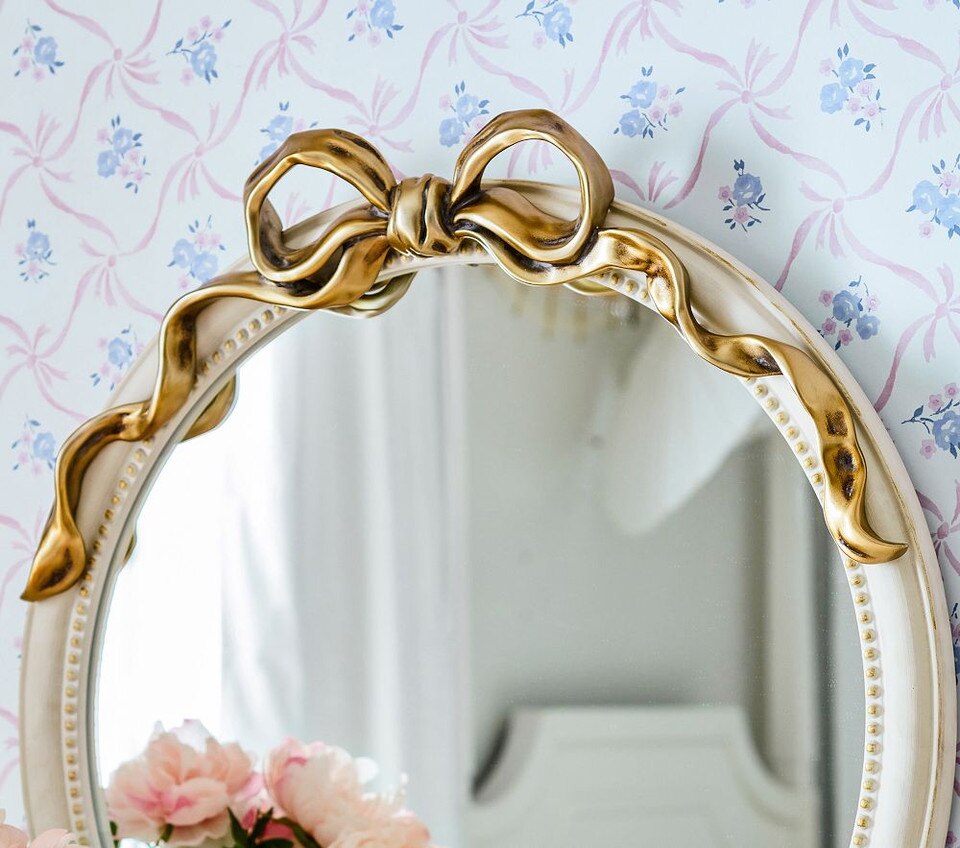 LoveShackFancy Bow Mirror | Pottery Barn Kids AU